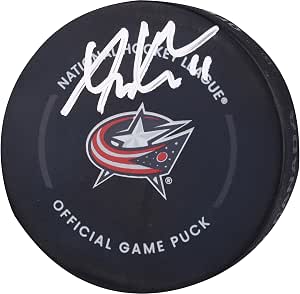 Amazon.com: Adam Fantilli Columbus Jackets Autographed Official Game ...