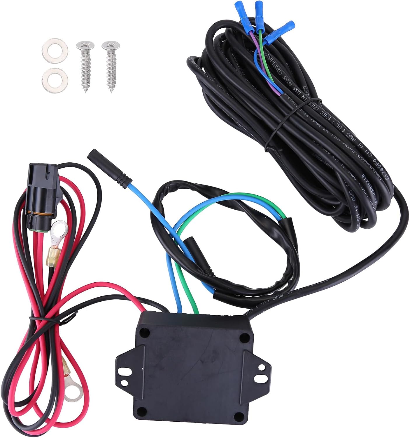 Amazon.com: Saitedudu Replacement Relay Harness Jack Plate Relay ...