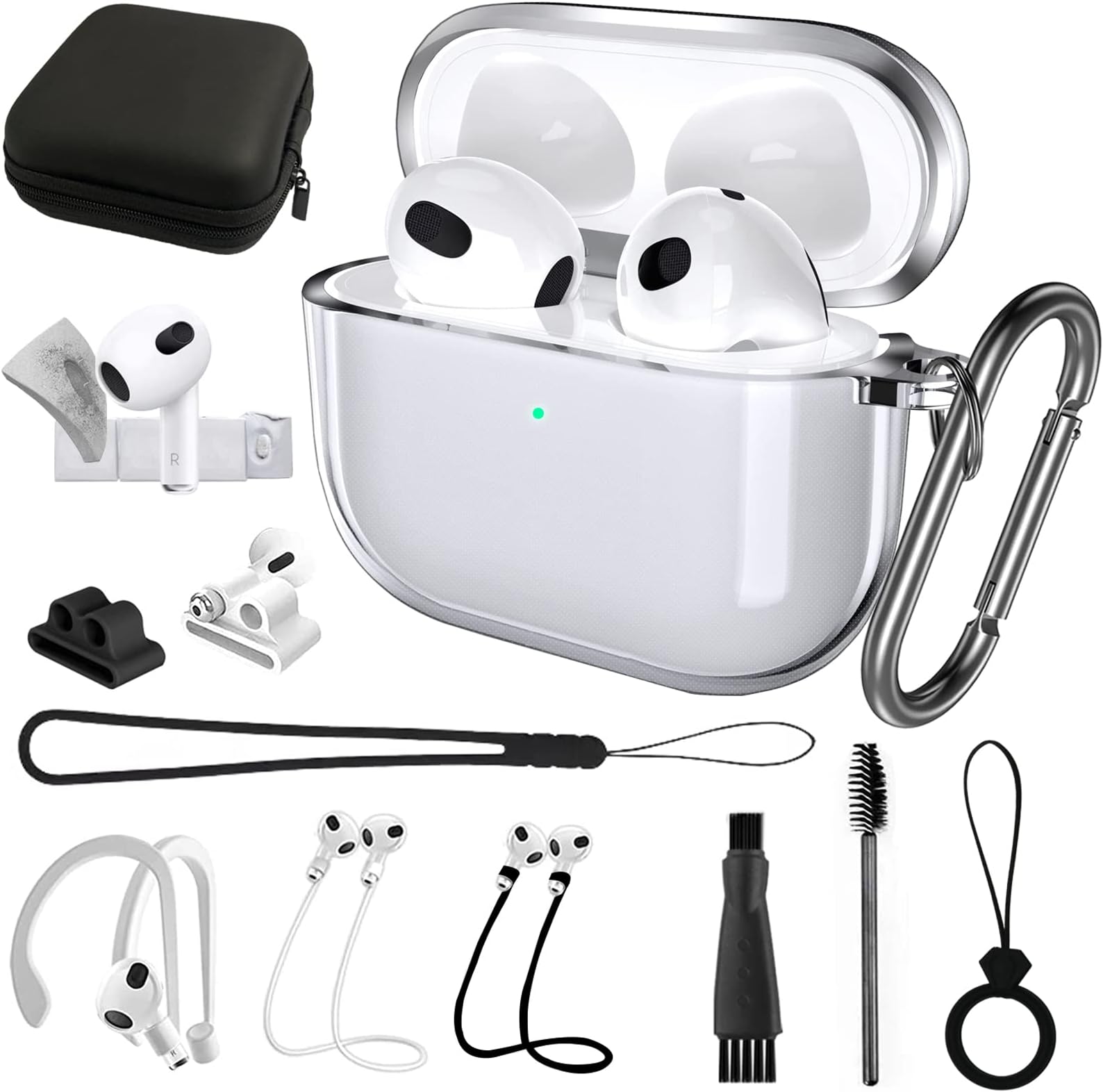 Amazon.com: 14 in 1 for AirPods 3 Case Accessories Set Kit for AirPods ...
