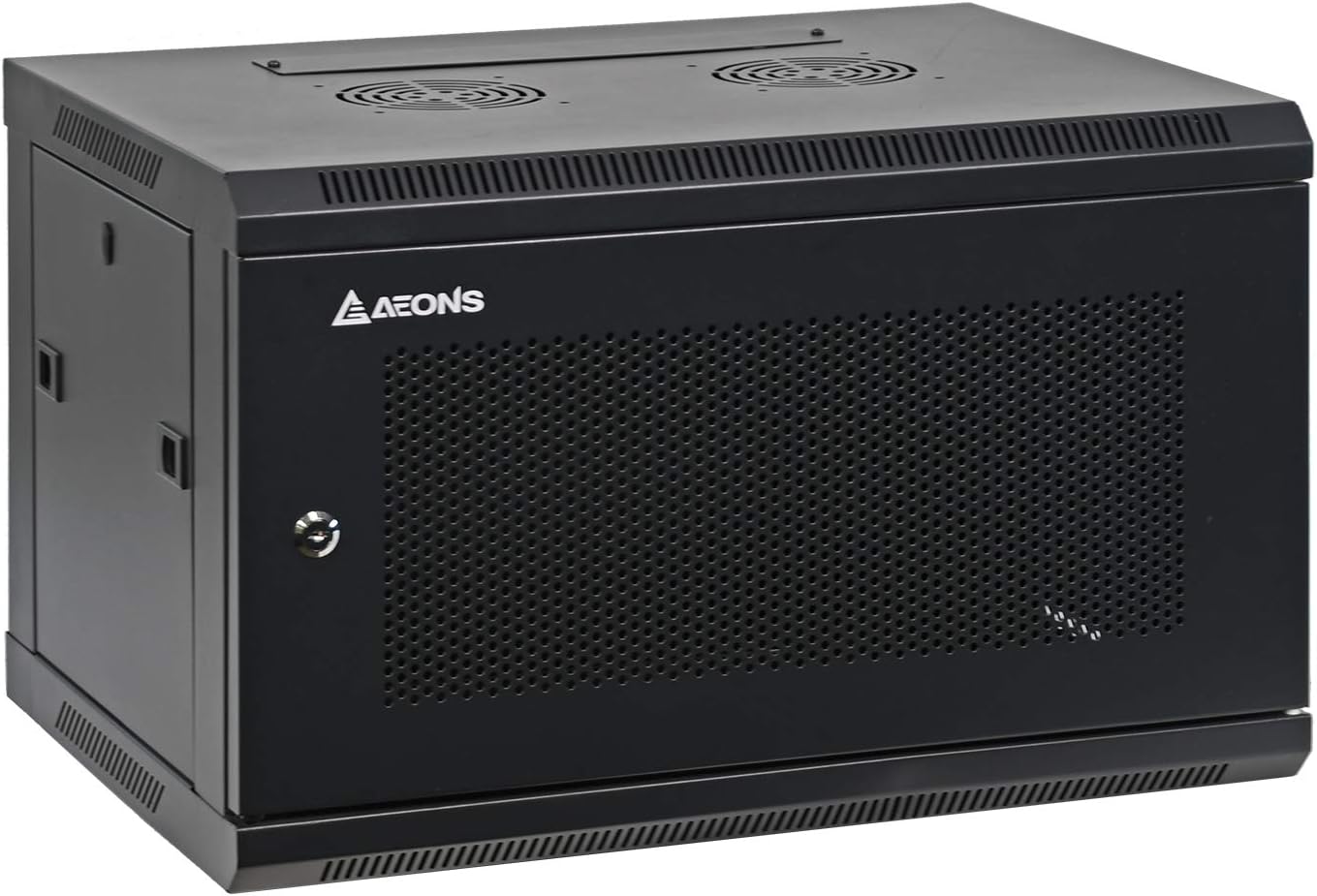 Amazon.com: Tedgetal 9U Wall Mount Server Cabinet Glass Door Bundle ...