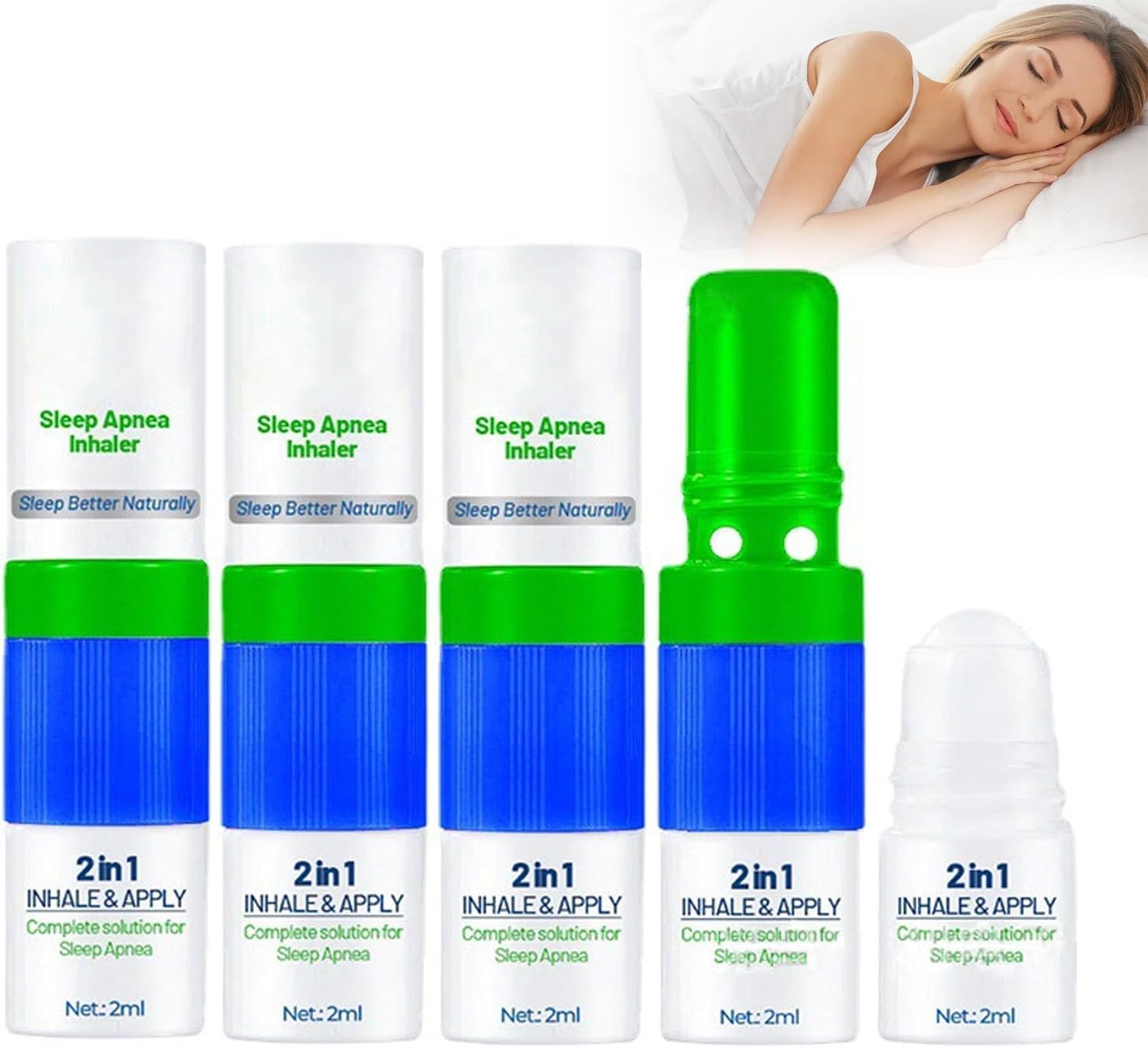 Zakdavi Sleep Apnea Inhaler,Sleep Apnea Inhaler,Sleep Improvement Spray ...