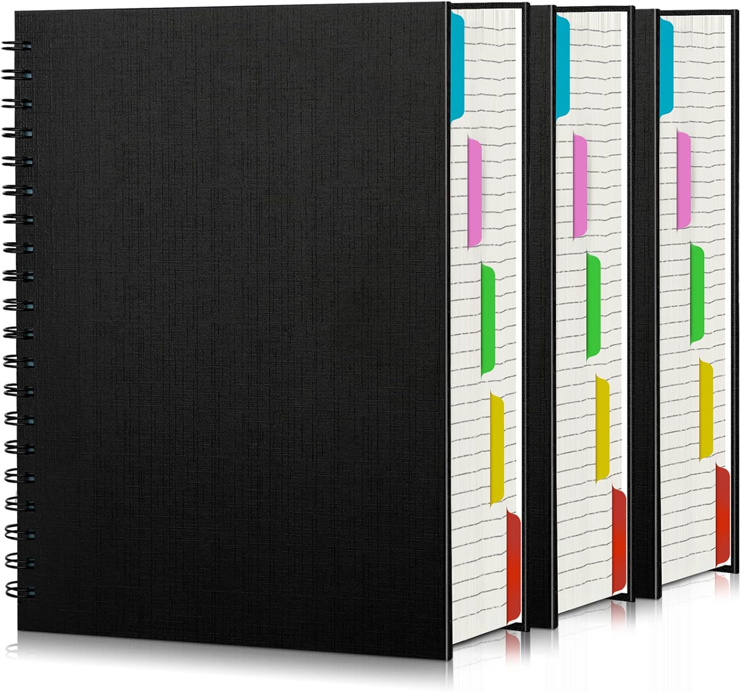 Amazon.com : EUSOAR Spiral Notebook College Ruled, 3pcs B5 7.3"x10.2 ...