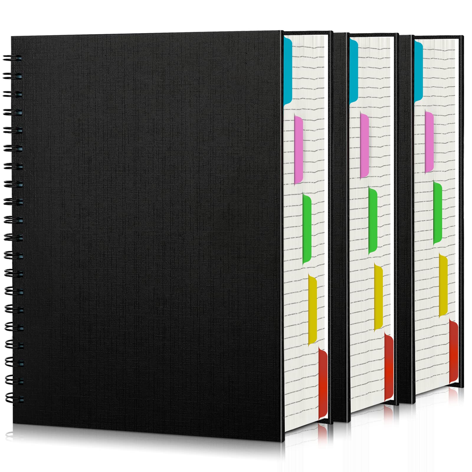 Amazon.com : EUSOAR Spiral Notebook College Ruled, 3pcs B5 7.3"x10.2 ...
