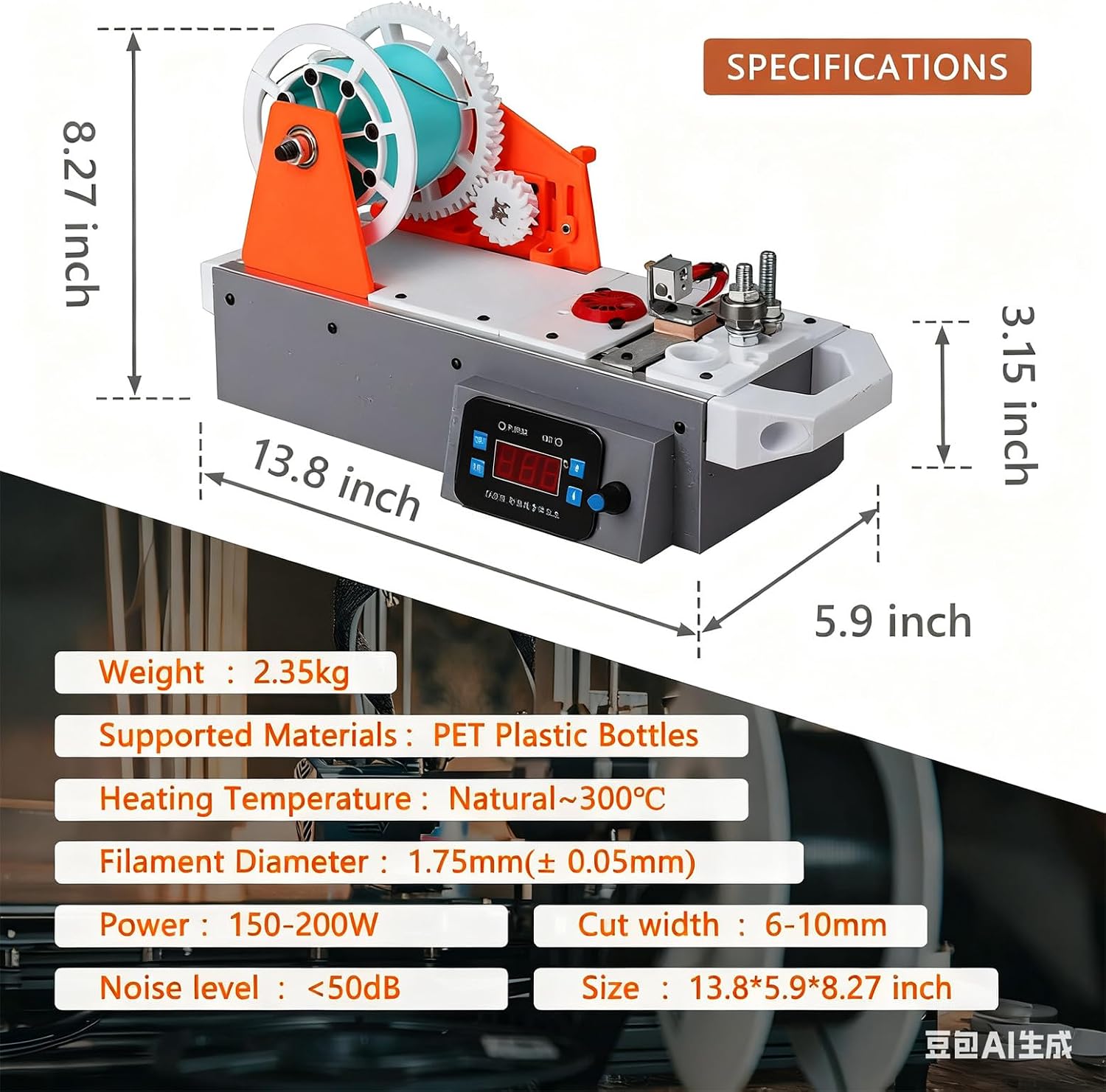 3D Printing Filament Making Machine, Recycling PET Thailand | Ubuy
