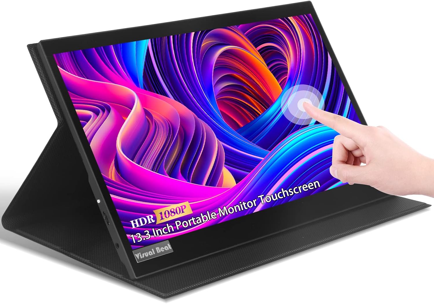 Amazon.com: 13.3” Portable USB Type-C Monitor Touchscreen, 1080P FHD ...