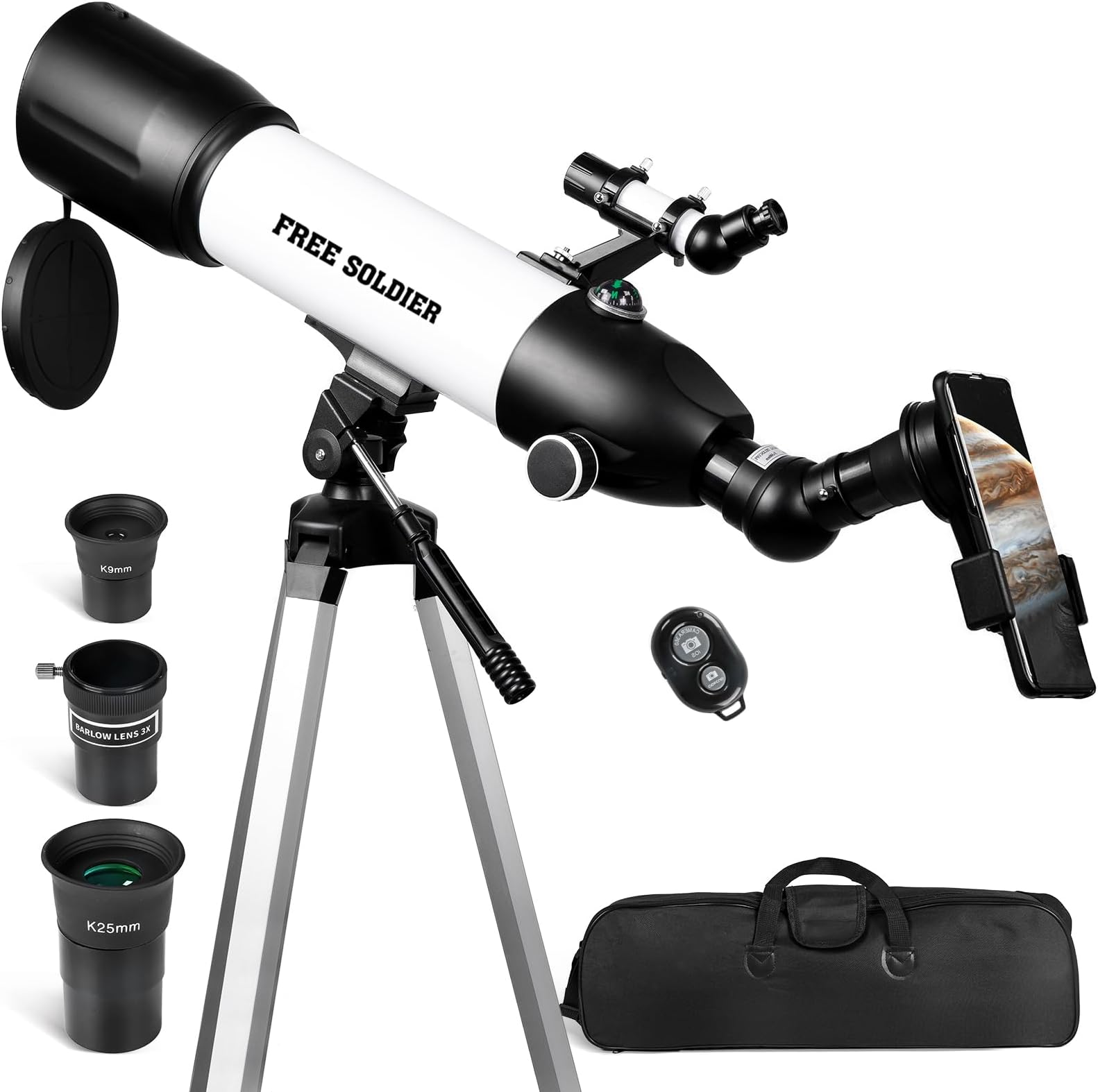 Amazon.com: Celestron - 70mm Travel Scope DX - Portable Refractor ...