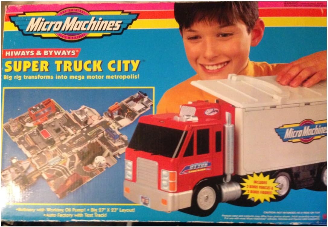 Micro Machines - The Original Scale Minitures - Super Truck City ...