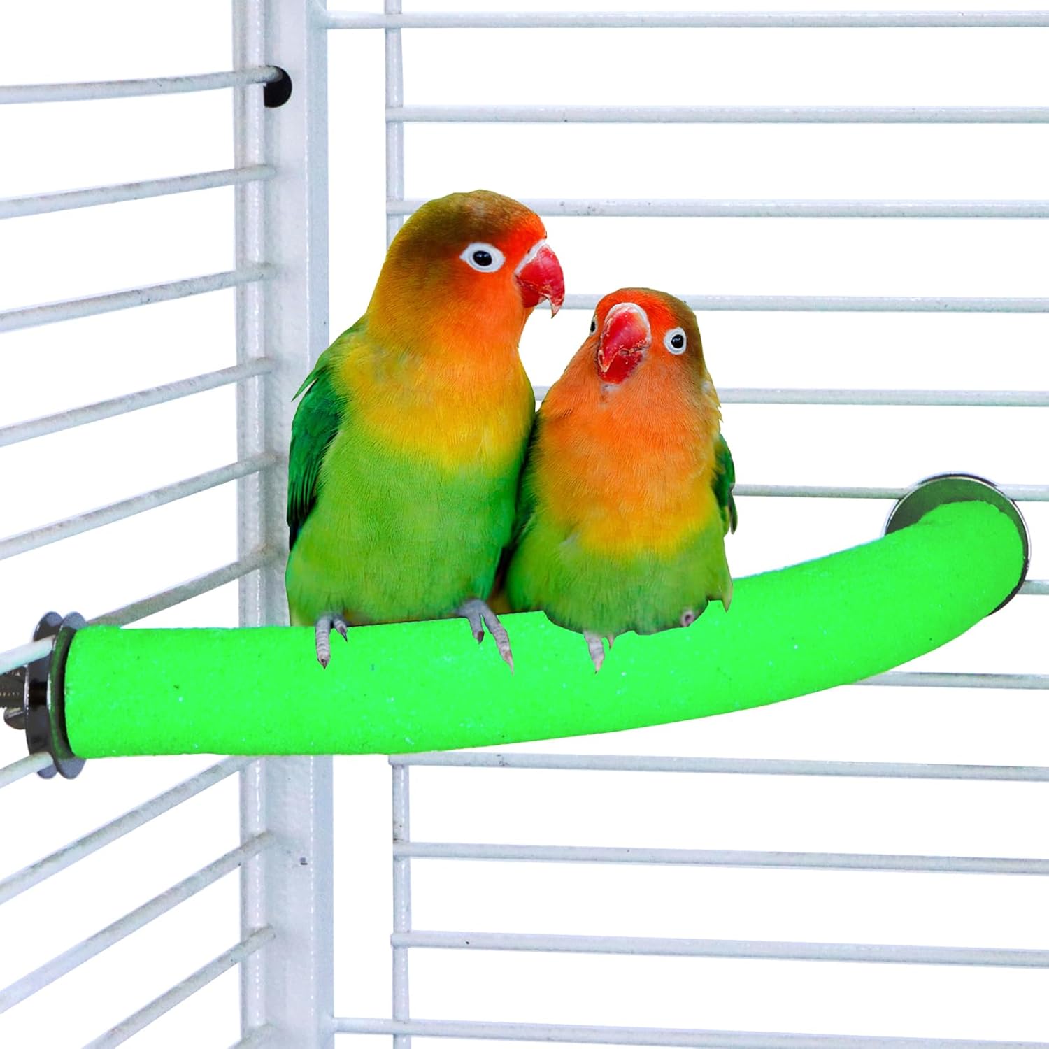 Amazon.com : Bird Perch Corner Rough Surface Sand Perch,Nail Beak ...