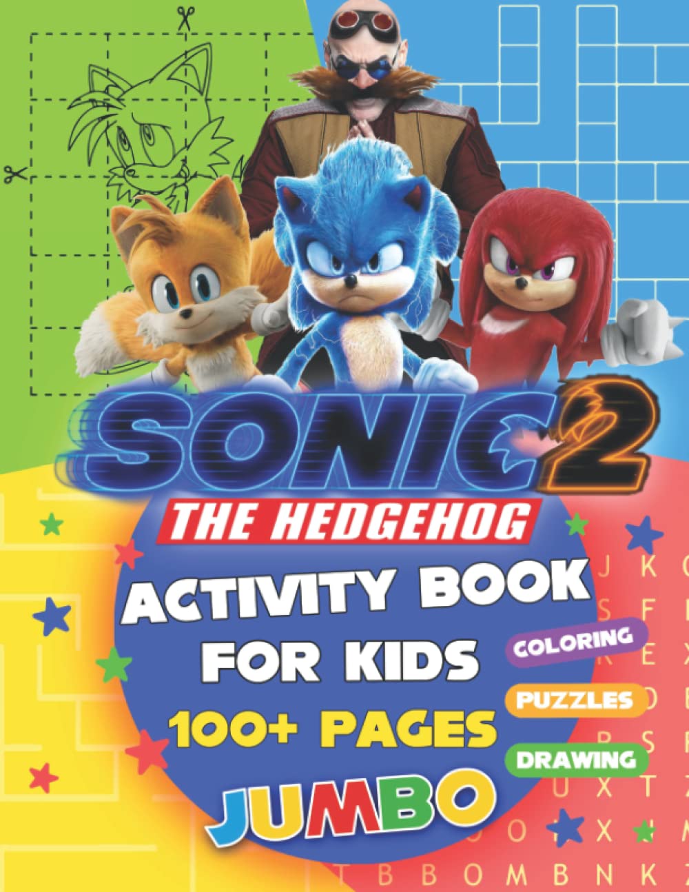 Buy Sónic the Hedgehog 2 Activity Book: (New Edition 2022) A Super Fun ...