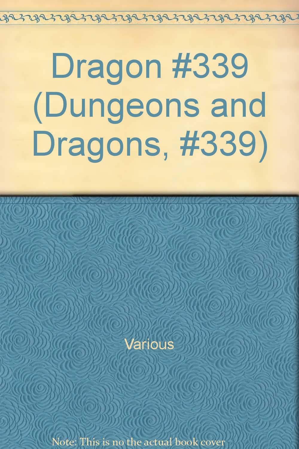 Dragon #339 (Dungeons and Dragons, #339): Amazon.com: Books