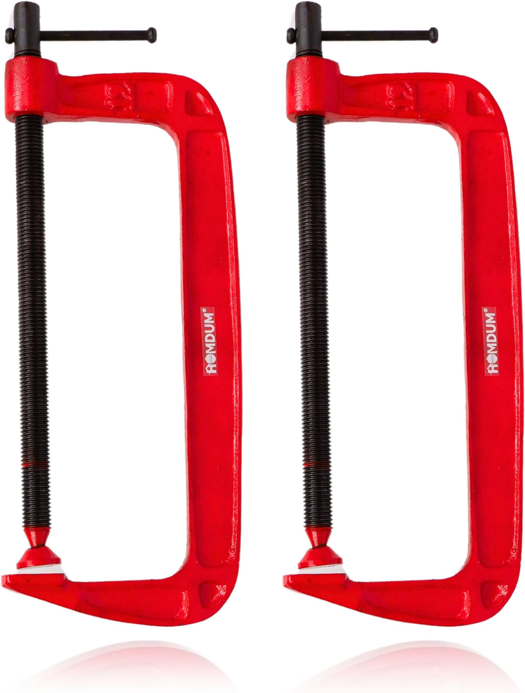 Homdum Heavy Duty G Clamp | C Type Clamping Tool (12 inch) : Amazon.in ...