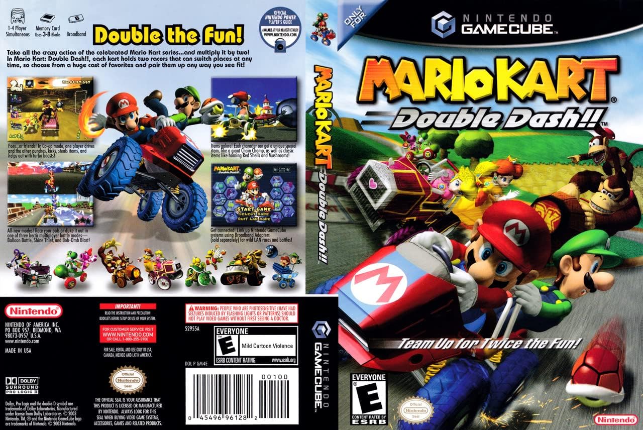 Mario Kart Double Dash : Unknown: Amazon.com.mx: Videojuegos