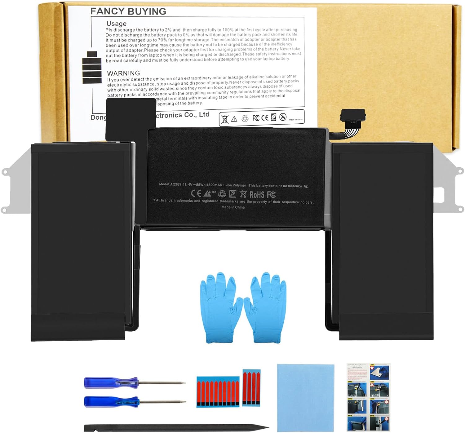 Amazon.com: Fancy Buying A2389 A2337 Battery Replacement for MacBook ...