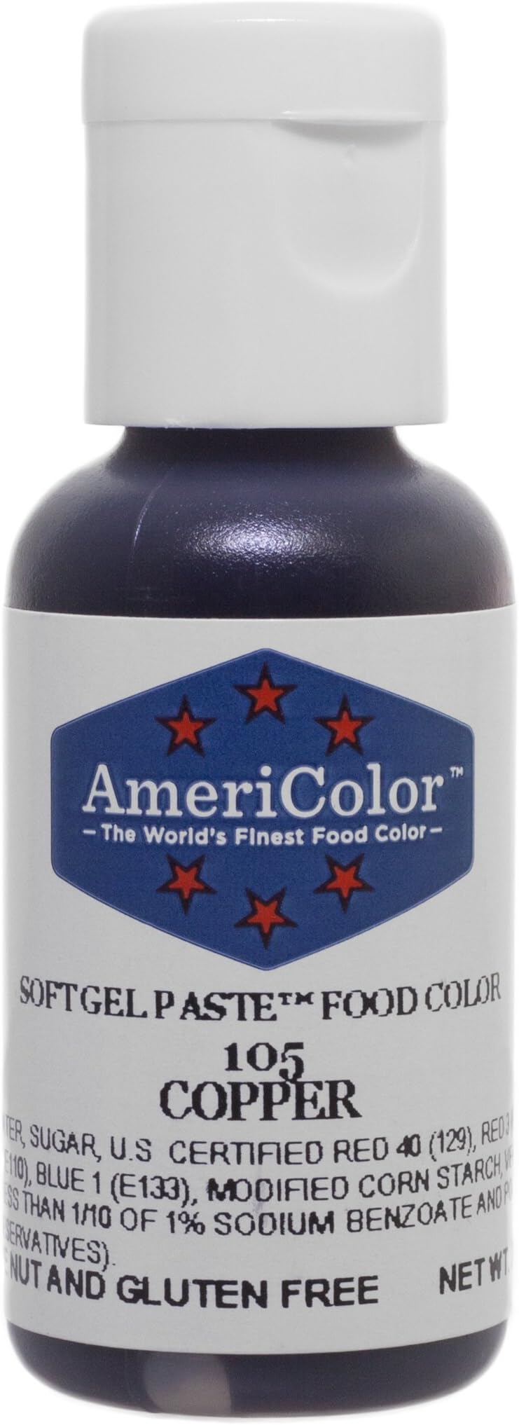 Amazon.com: Americolor Soft Gel Paste Food Color, 4.5-Ounce, Ivory