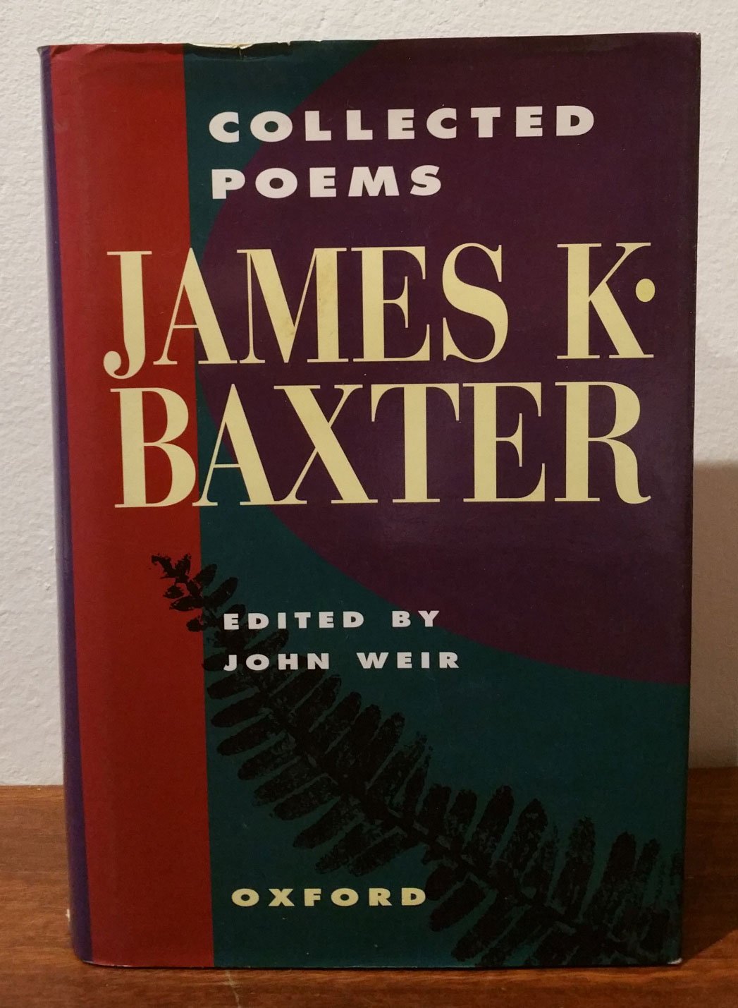 Amazon.com: Collected Poems: 9780195583373: Baxter, James K., Weir, J ...