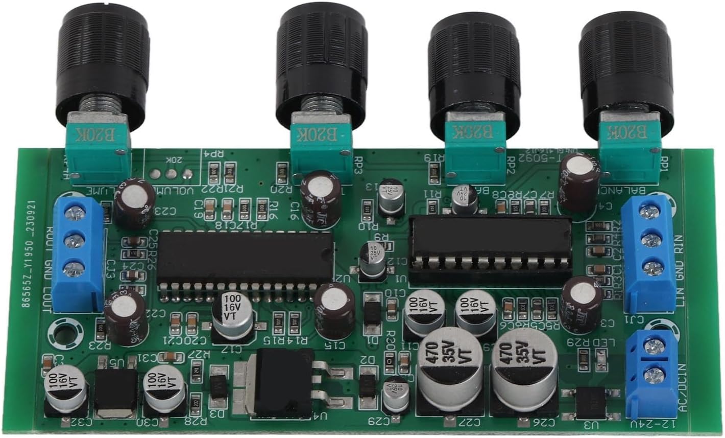 Amazon.com: Amplifier Board Preamplifier Volume Control Module, CCL ...