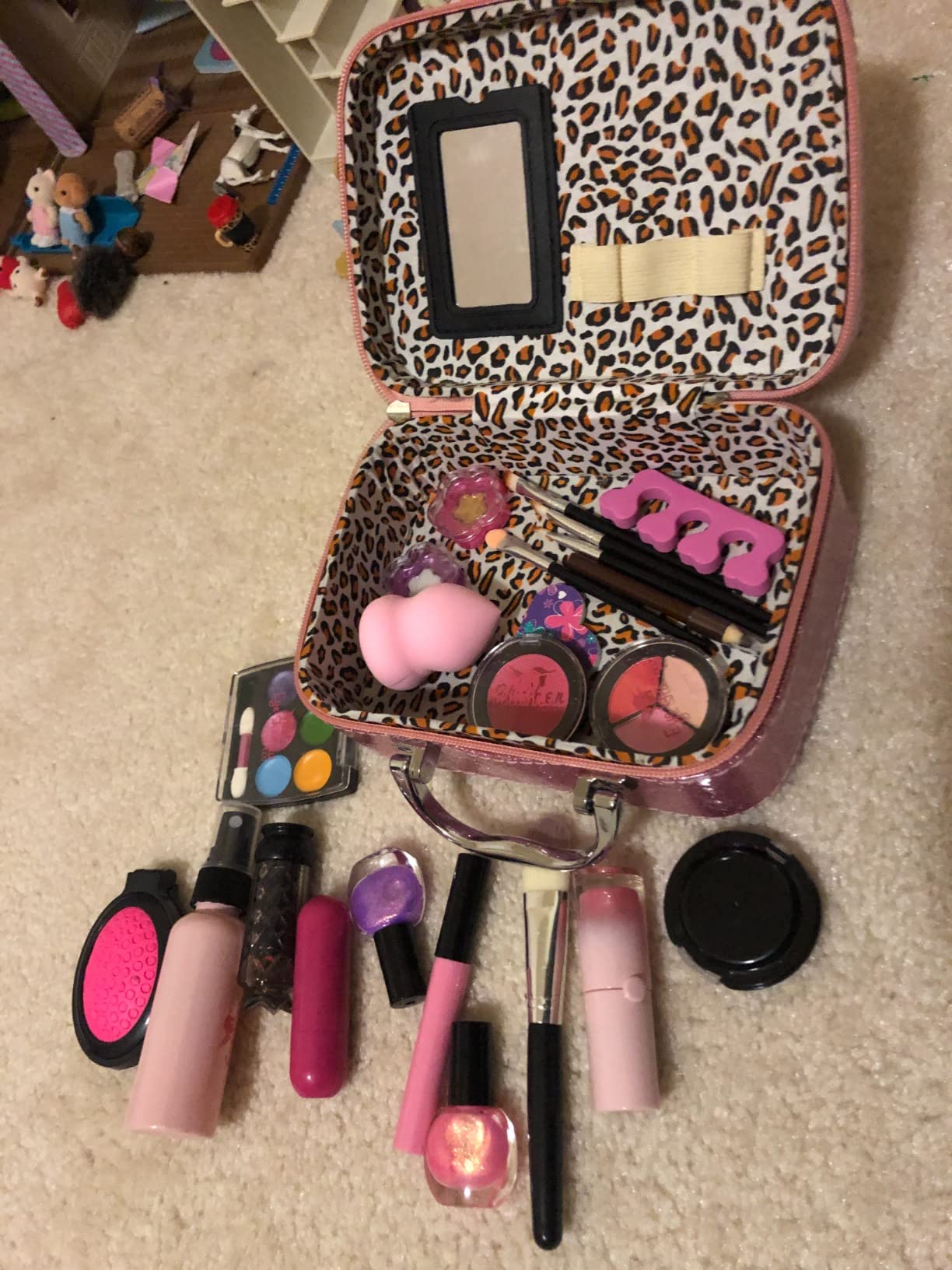$6/mo - Finance Aureyung Kids Makeup Kit for Girls, Washable Girls ...