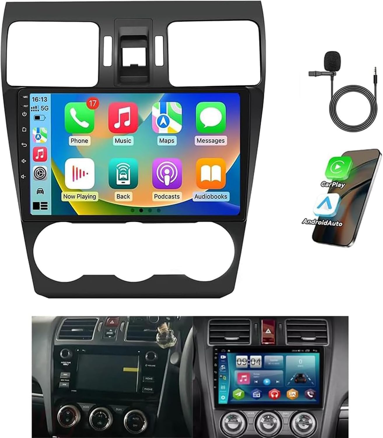 Amazon.com: Car Radio Stereo for Subaru Forester MK4 2013-2015/ Subaru ...