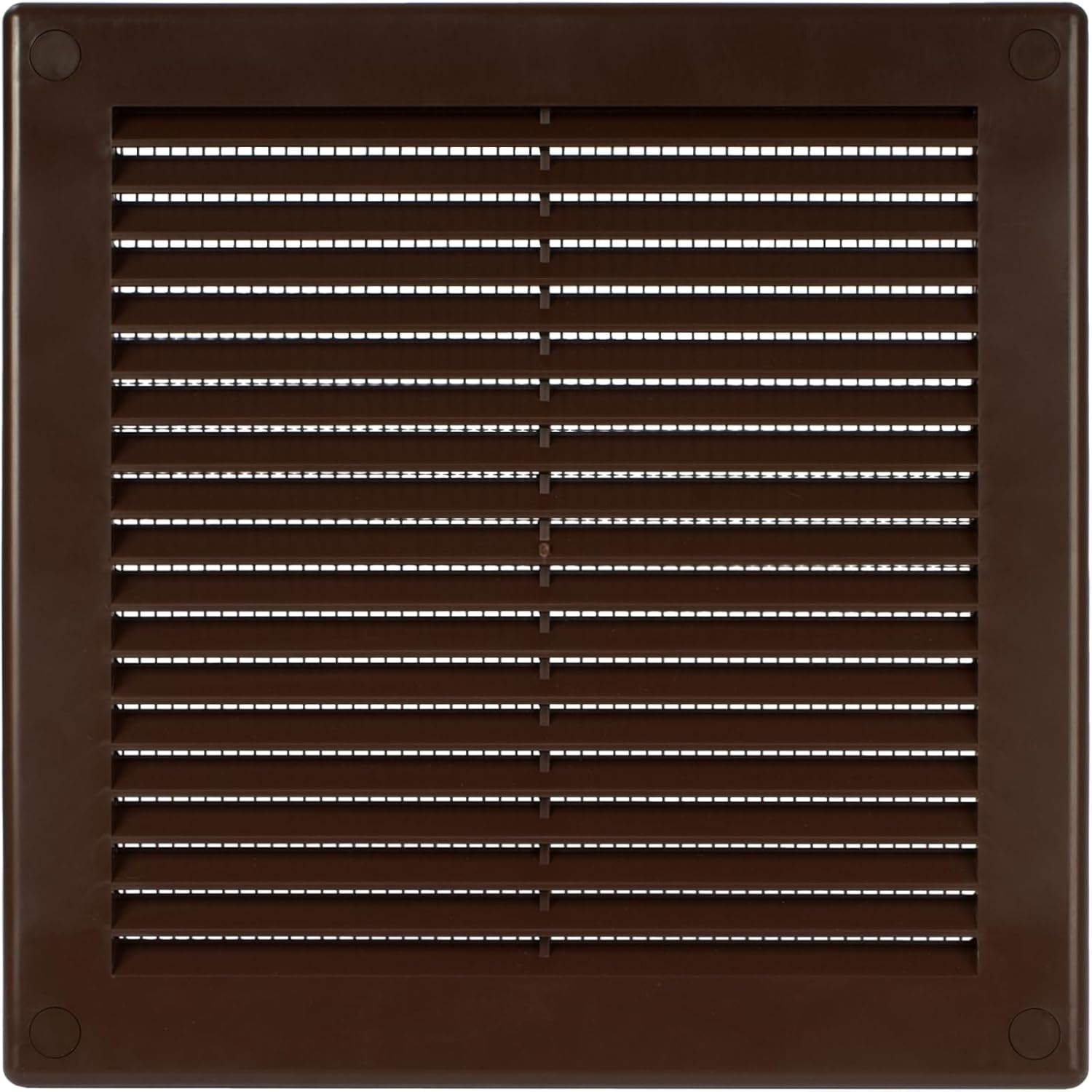 Vent Systems 6" x 6" Inch (Opening Dimensions) Plastic Brown Soffit ...