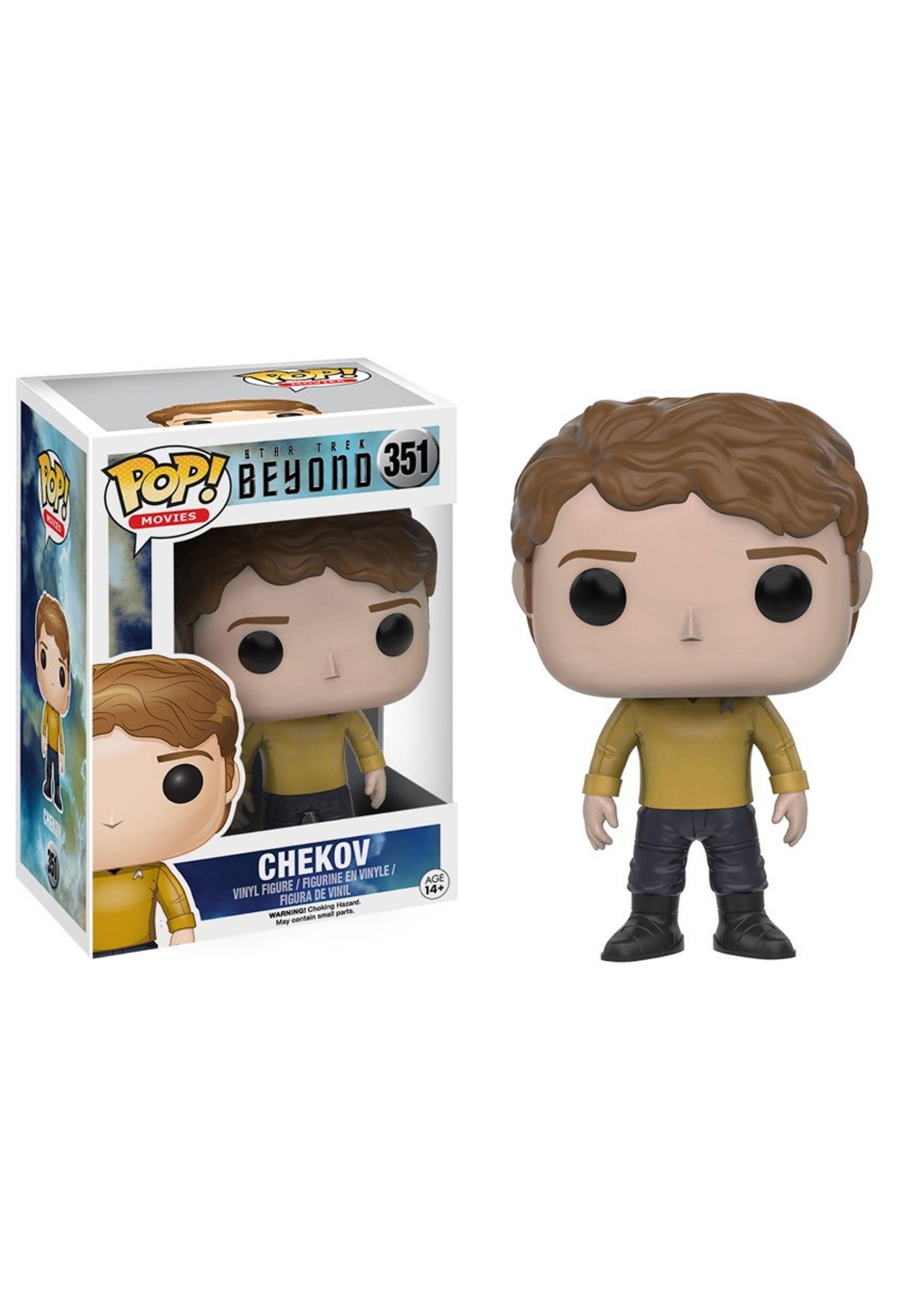 Amazon.com: Funko POP Star Trek Beyond - Chekov Action Figure : Toys ...