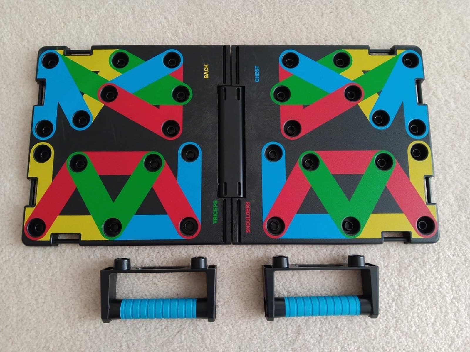 $3/mo - Finance AERLANG Push Up Board, Portable Multi-Function Foldable ...