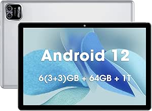 Amazon.com : WeTap Android Tablet 10 inch 3GB RAM 64GB ROM Android 12 ...