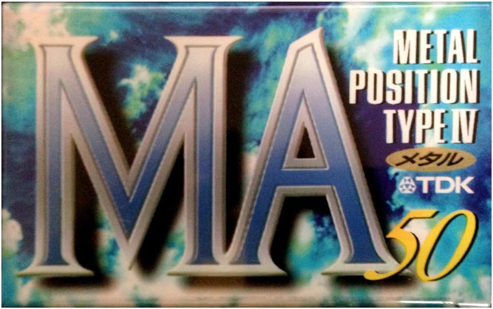 Amazon | TDK メタルテープ MA50 METAL POSITION TYPE Ⅳ MA-50F | TDK | オーディオテープ