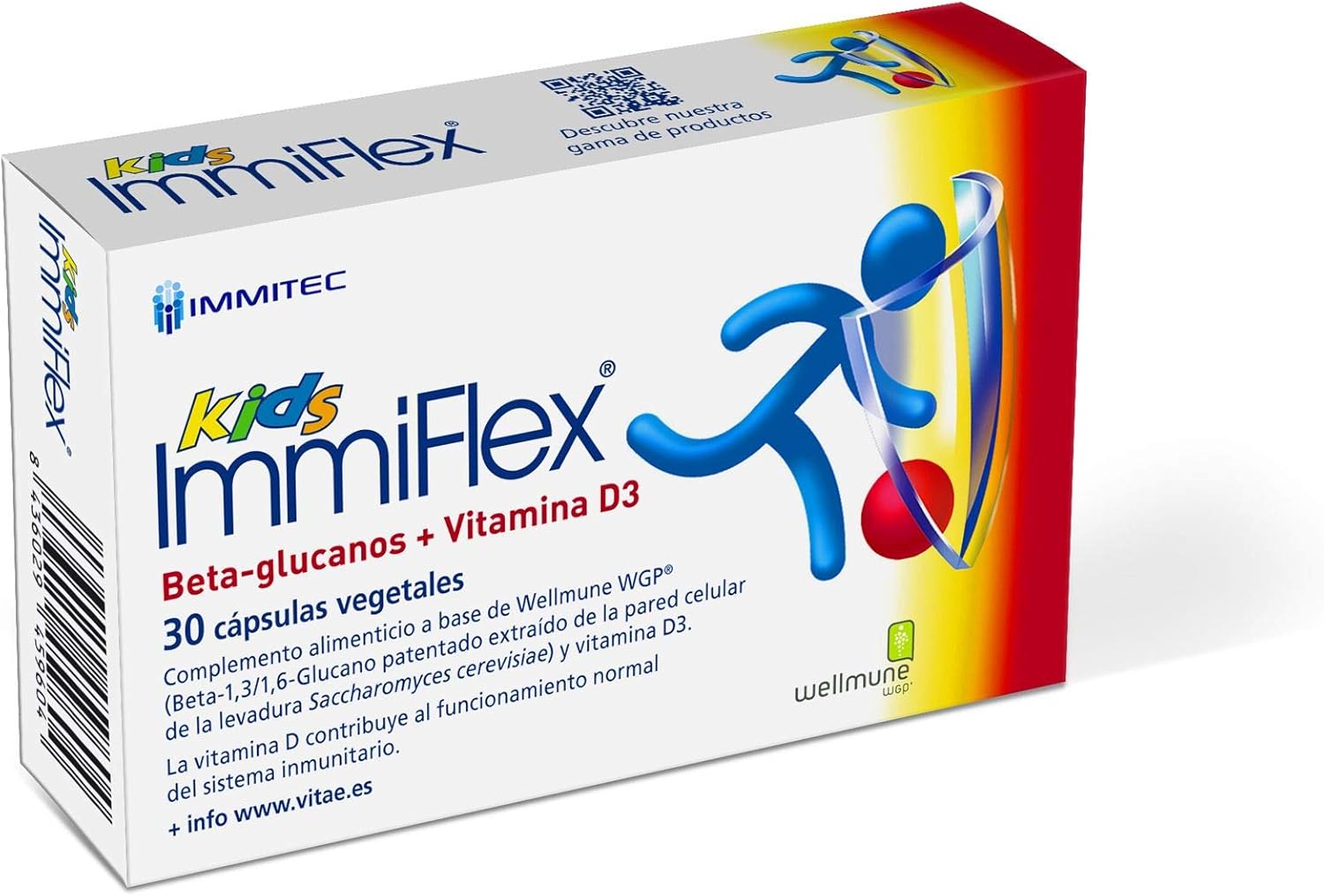 Immiflex Kids Wellmune 30 Capsules by Immiflex : Amazon.com.mx: Salud y ...