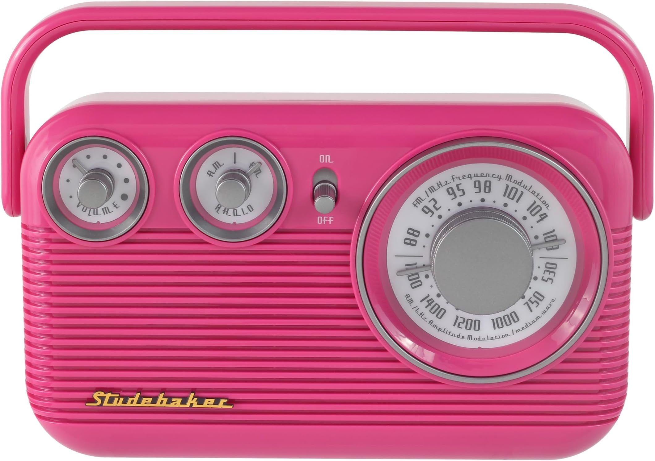 Amazon.com: Studebaker Sky Blue SB2003 Retro Portable AM FM Radio ...