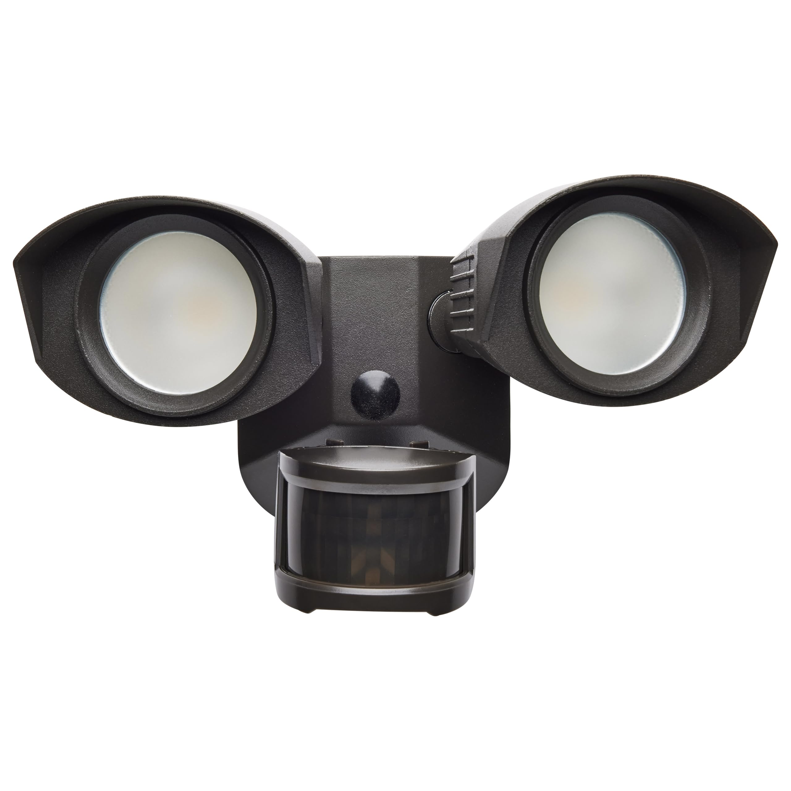 Nuvo 65/213 LED Dual-Head Security Light, 3000K, Motion Sensor, Bronze ...
