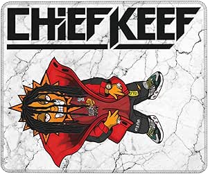 Amazon.com: Chief Rapper Keef Mouse Pad Comfort Office Desk Mat for ...