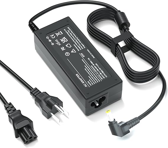 Amazon.com: for HP Monitor Power Cord 20" 21.5" 23" 23.8" 25" 27" 19V ...