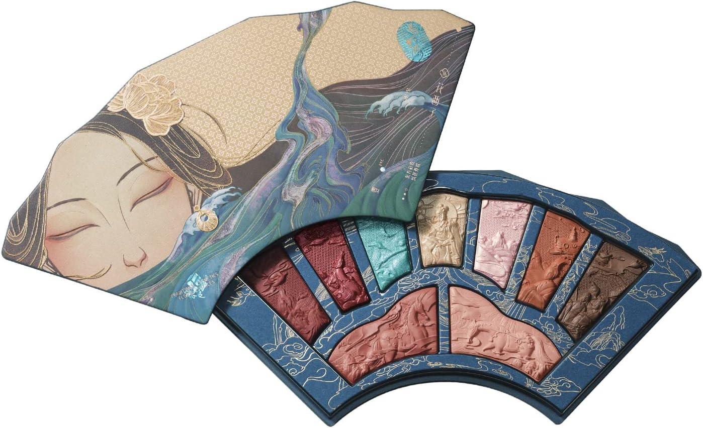 Amazon.com : FLORASIS Floral Engraving Odey Makeup Palette (The ...