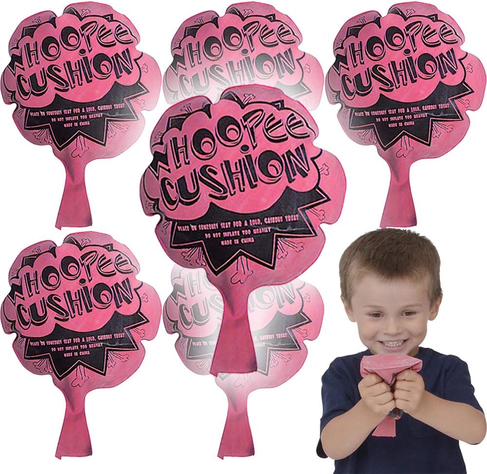 Amazon.com: The Dreidel Company Original Whoopee Cushion 6" Fun Classic ...