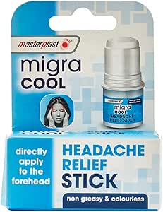 Masterplast Migra Cool Headache Relief, Non-Greasy & Colourless, Apply ...