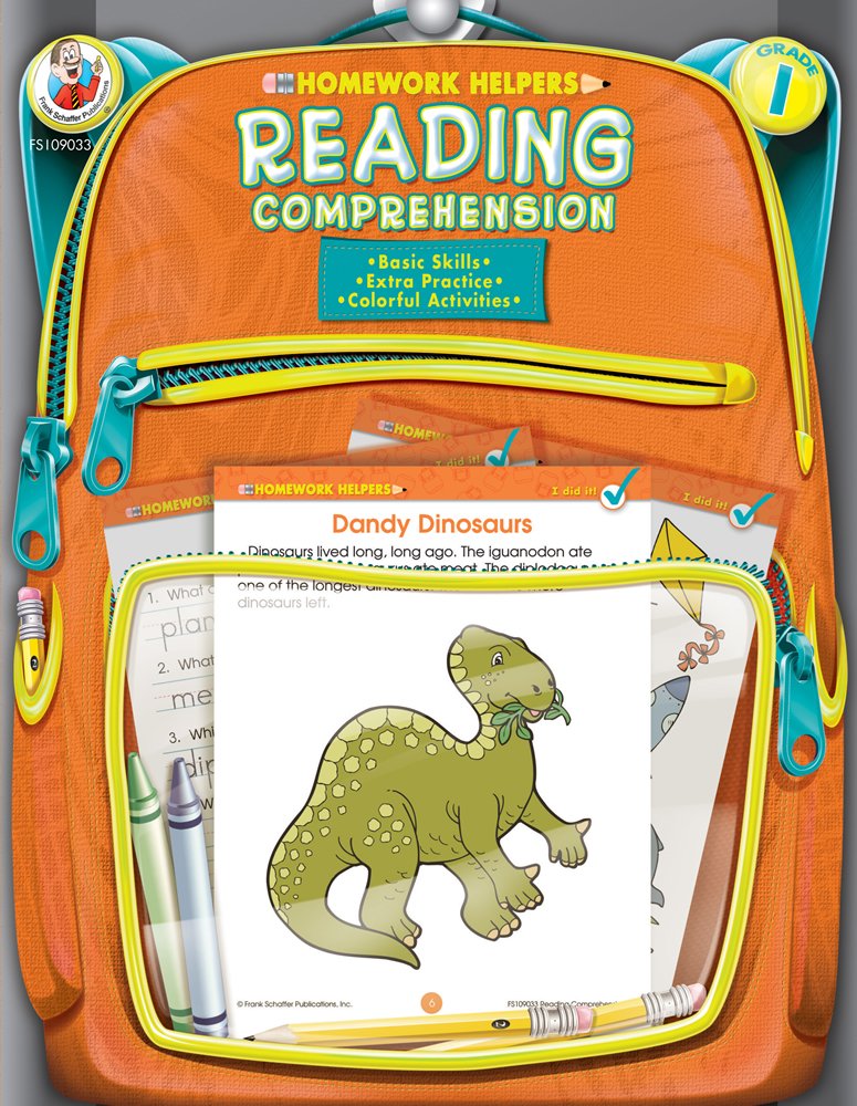 Amazon | Homework Helpers Reading Comprehension Grade 1 | Frank ...