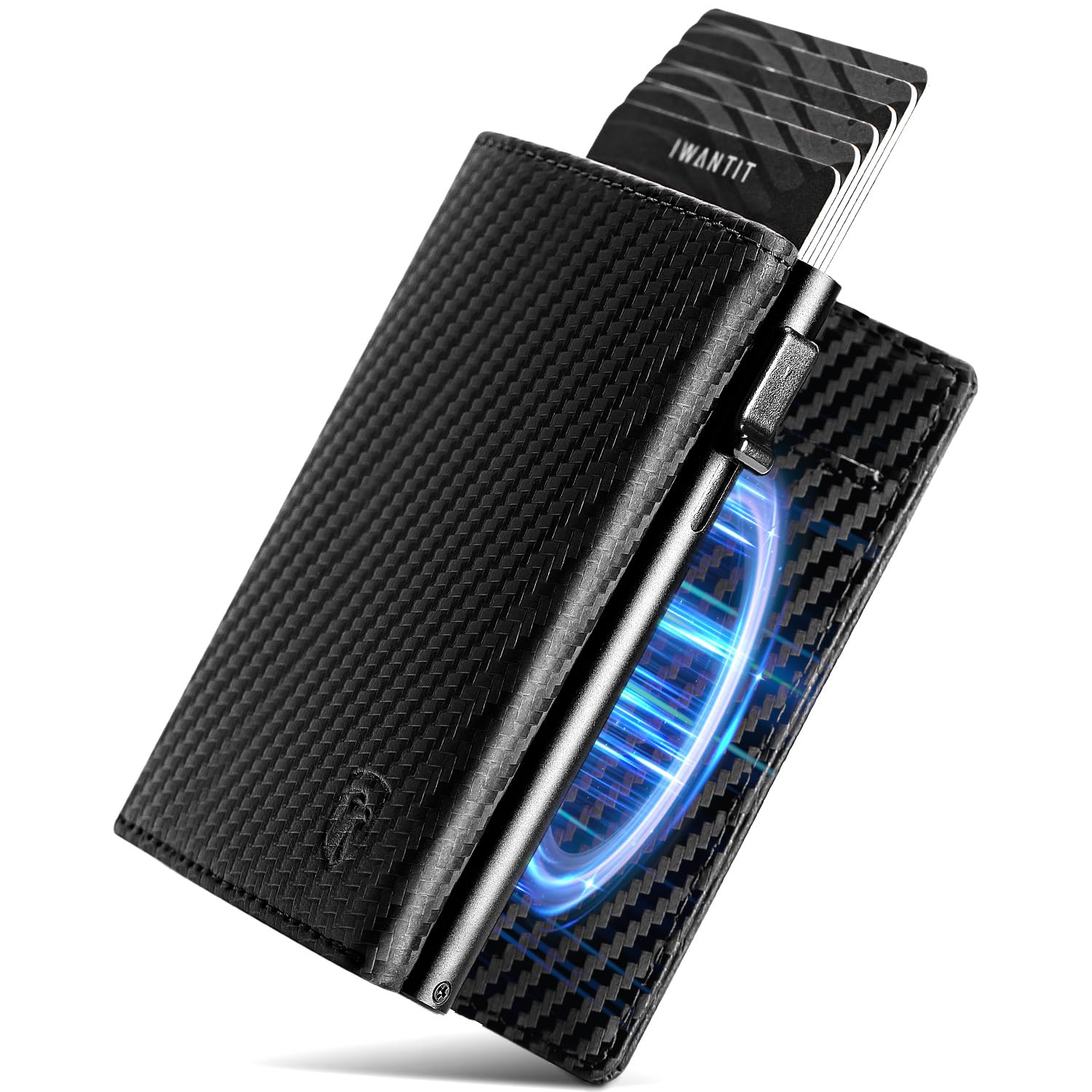 Amazon.com: iwantit Finest Full Grain Leather Wallets for Men, Trifold ...