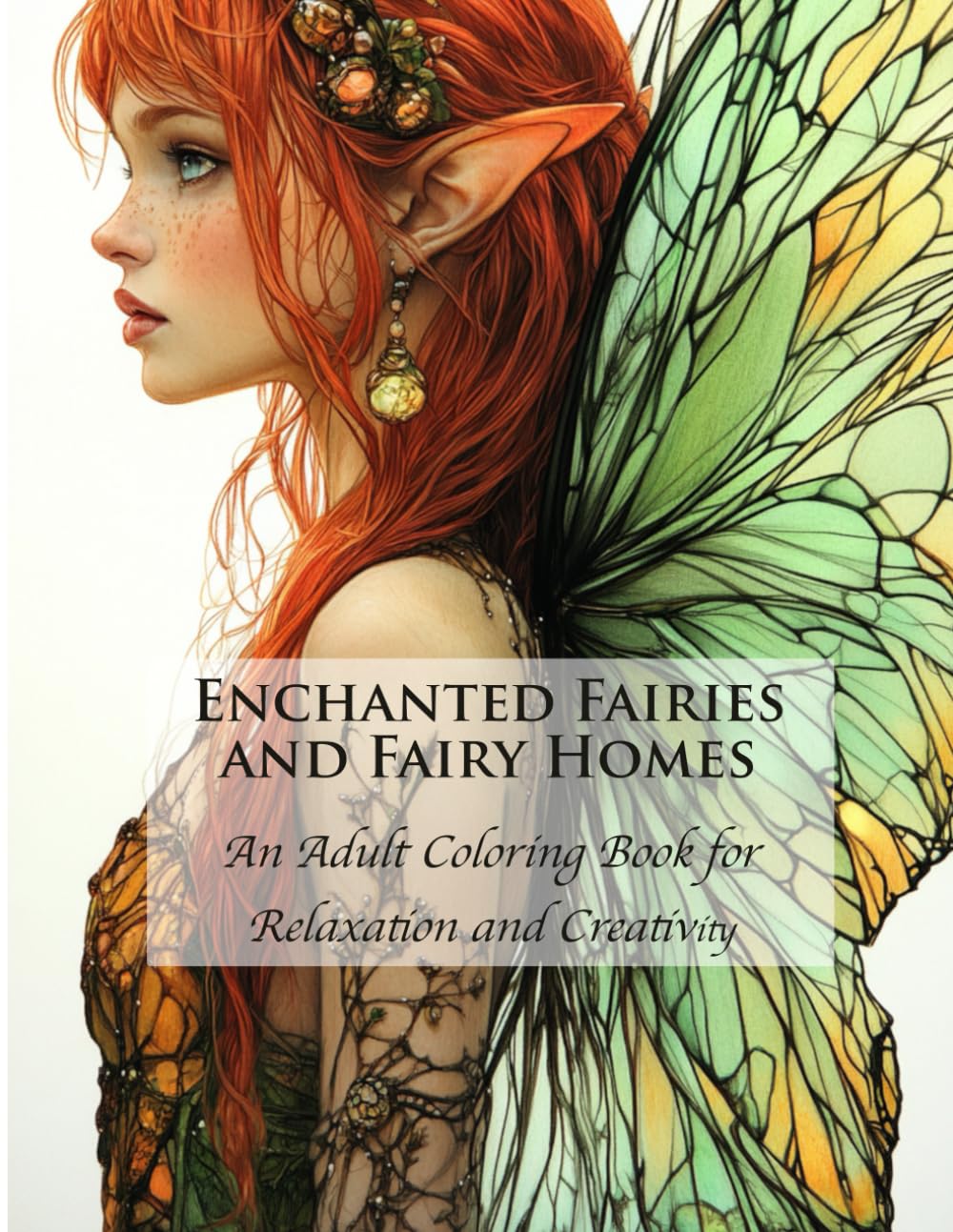 Amazon.com: Enchanted Fairies and Fairy Homes: An Adult Coloring Book ...