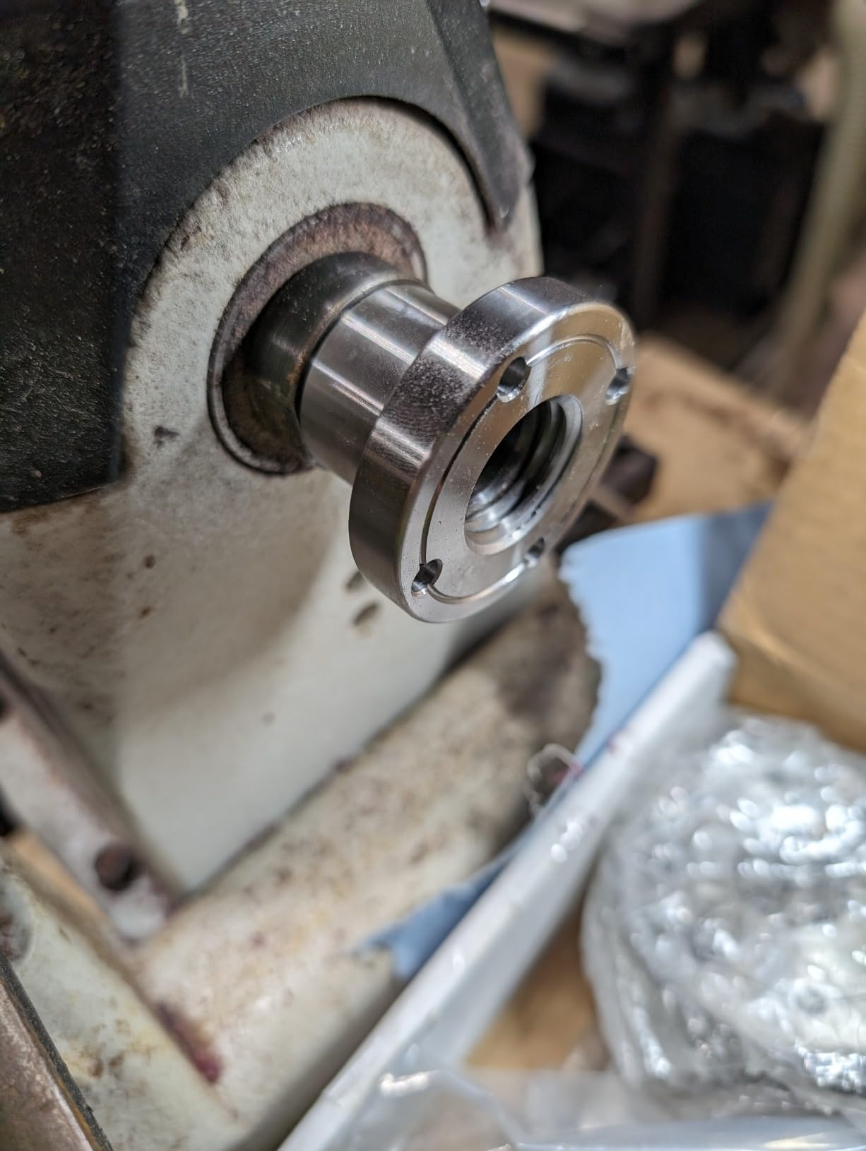 RGWOOD 4pc HD Steel Faceplate set for Woodlathes with 1" x 8tpi Spindle ...