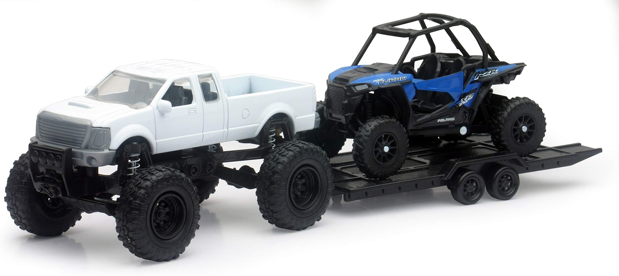 Amazon.com: New-Ray Toys Die Cast Pick Up Truck with Polaris RZR XP1000 ...
