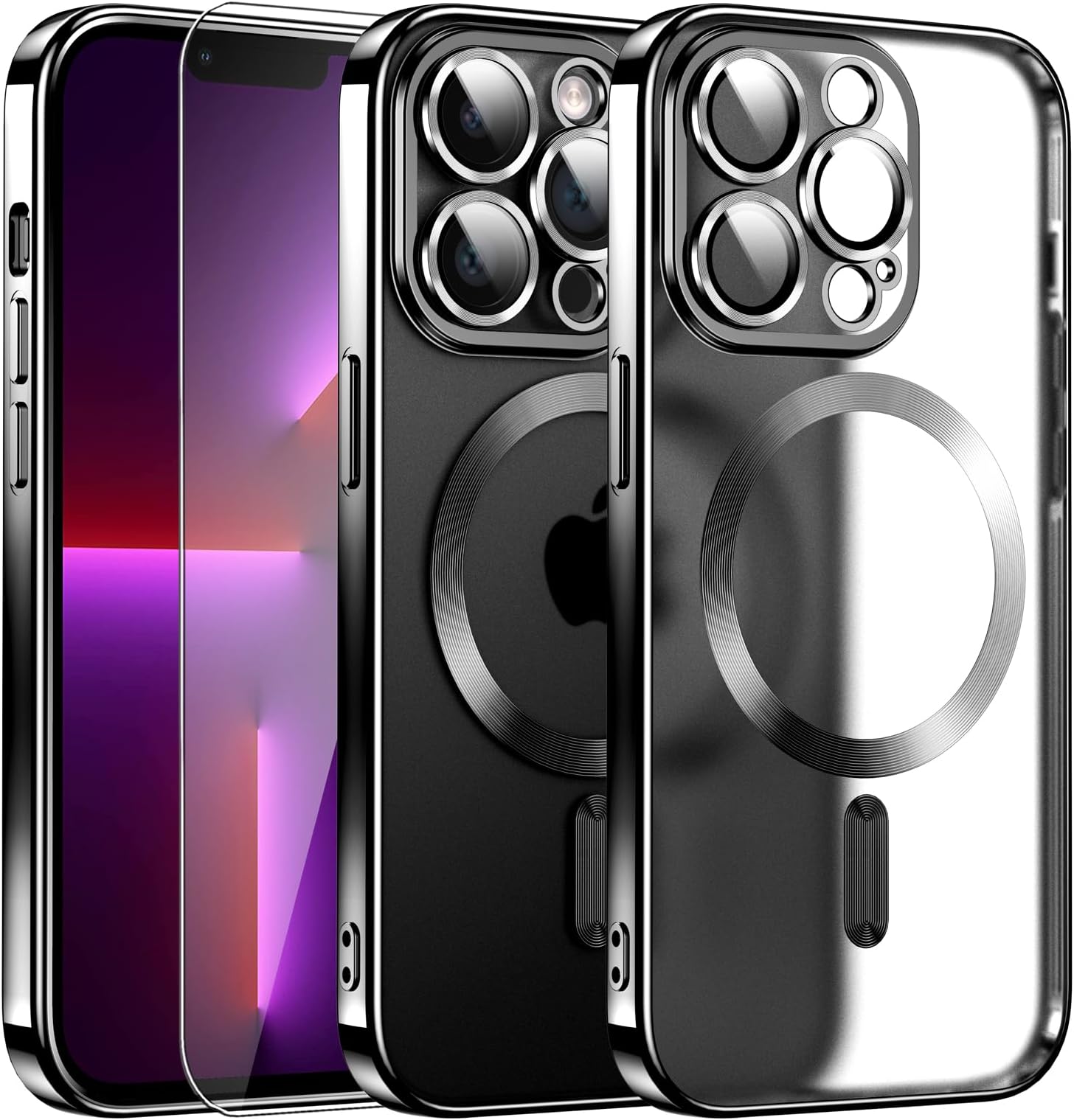 Amazon.com: DOSNTO Magnetic for iPhone 12 Pro Max Case with MagSafe ...