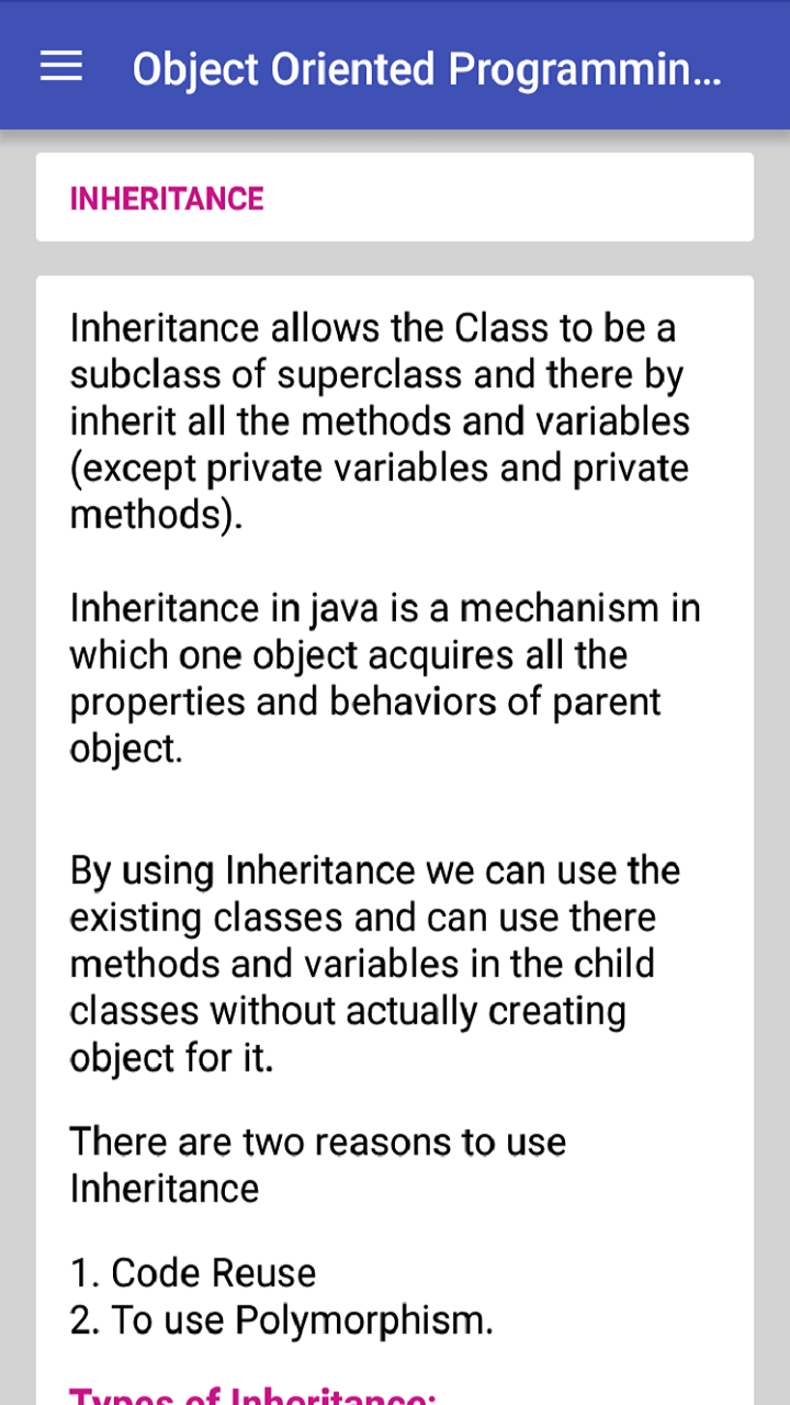 Object Oriented Programming in Java - App on Amazon Appstore