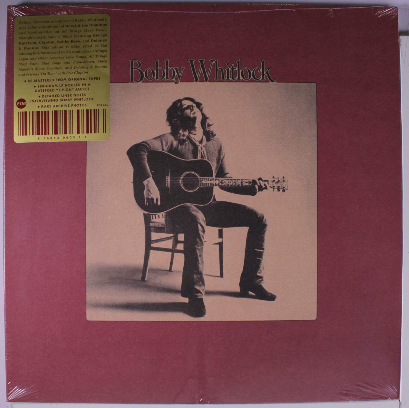 Amazon.com: Bobby Whitlock [Reissue/Remastered/180 Gram Vinyl]: CDs & Vinyl