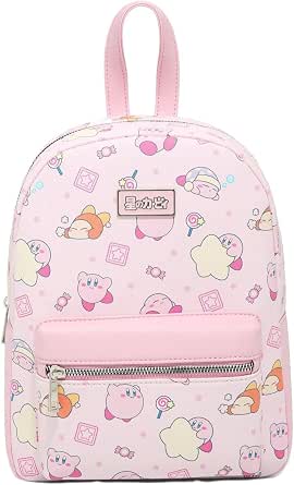 Amazon.com: Hot Topic Kirby Pink Toss Mini Backpack Pink None ...