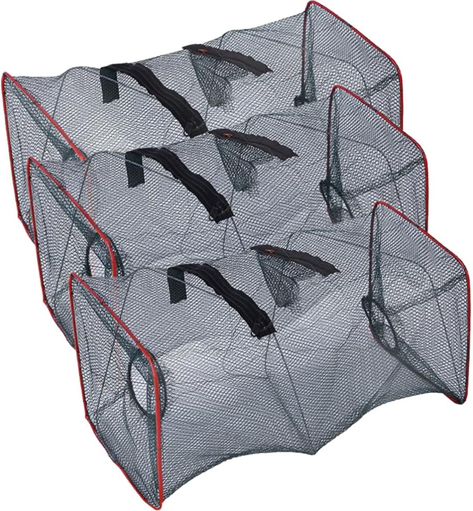 Amazon.com : Abaodam 3pcs Fishing Bait Trap Crab Trap Minnow Trap ...