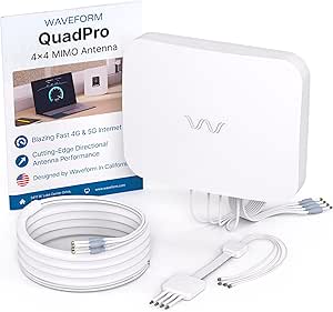 Waveform QuadPro 4x4 MIMO Panel Antenna | External Antenna for 4G/5G ...