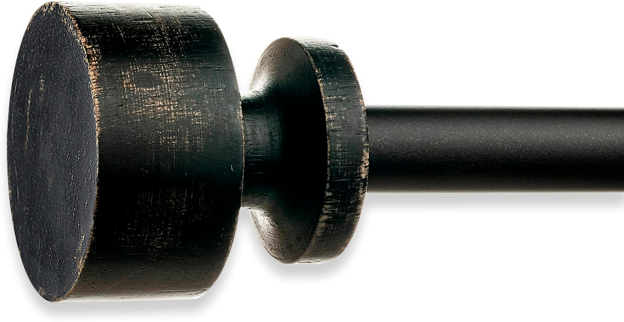 Amazon.com: Magnolia Distressed Black Farmhouse Traditional Natural ...