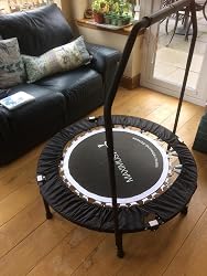 MaXimus PRO Folding Rebounder Fitness Trampoline | Voted #1 Indoor Mini ...
