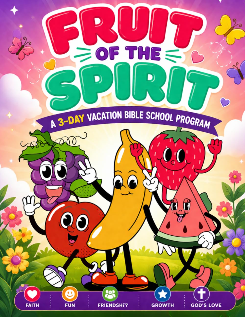 Amazon.com: The Fruit of the Spirit: A 3-Day Vacation Bible School ...