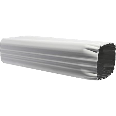 Amazon.com : EAGLE 1 White Aluminum Downspout Extensions (Multiple ...